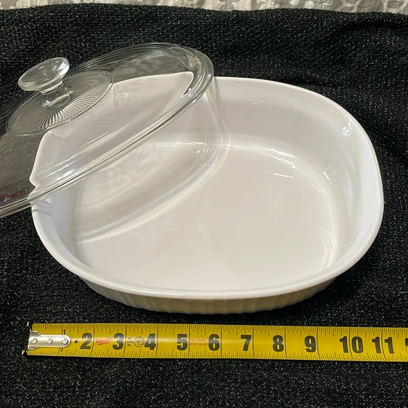 Pyrex | Dining | Pyrex Glass Serving Dish With Clear Glass Lid | Poshmark